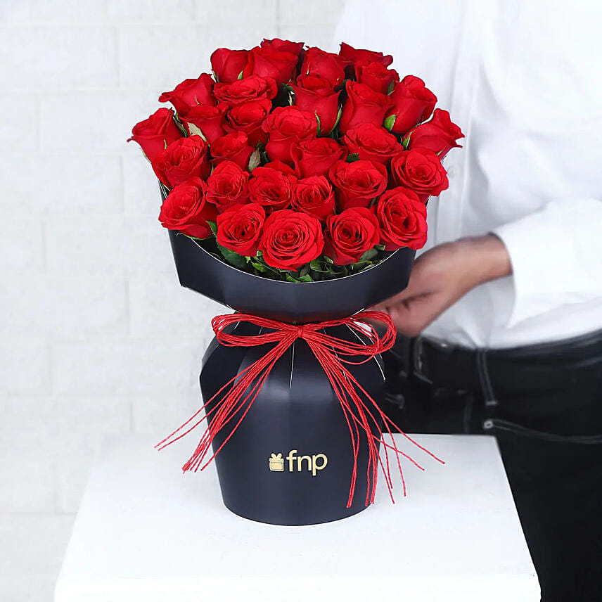 Order Red Velvet Whispers Of Roses Online | Same-Day Delivery UAE - Fnp.ae