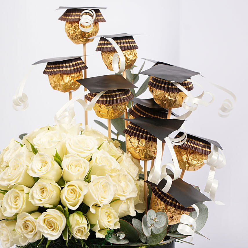 Order Roses and Rochers for Graduation Online | Same-Day Delivery UAE ...