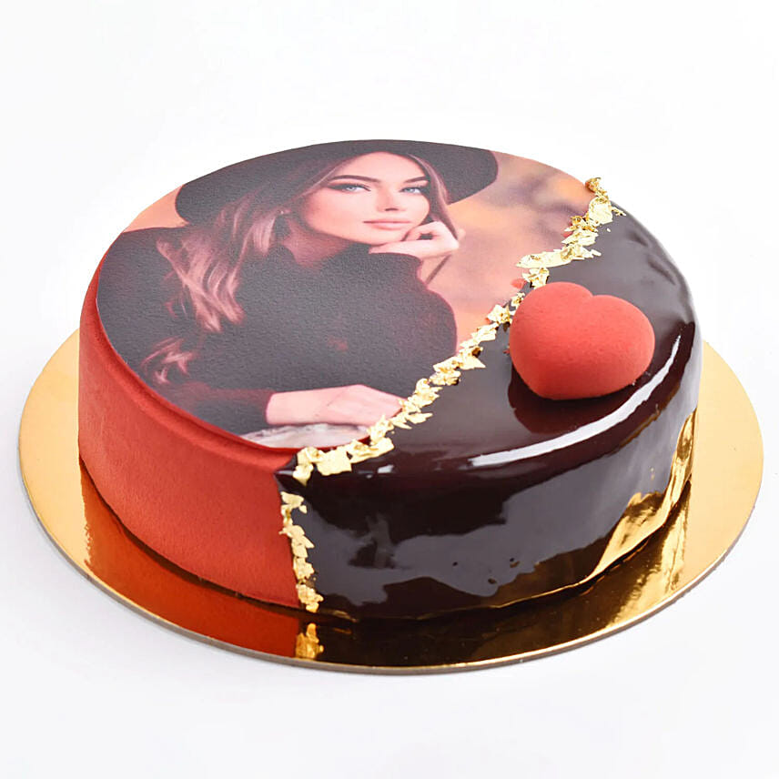 Order Dream Choco Photo Cake 4 Portion Online | Same-Day Delivery UAE ...