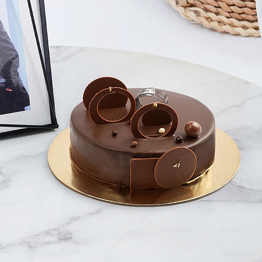 Order Photo Frame and Chocolate Fudge Cake Combo Online | Same-Day ...