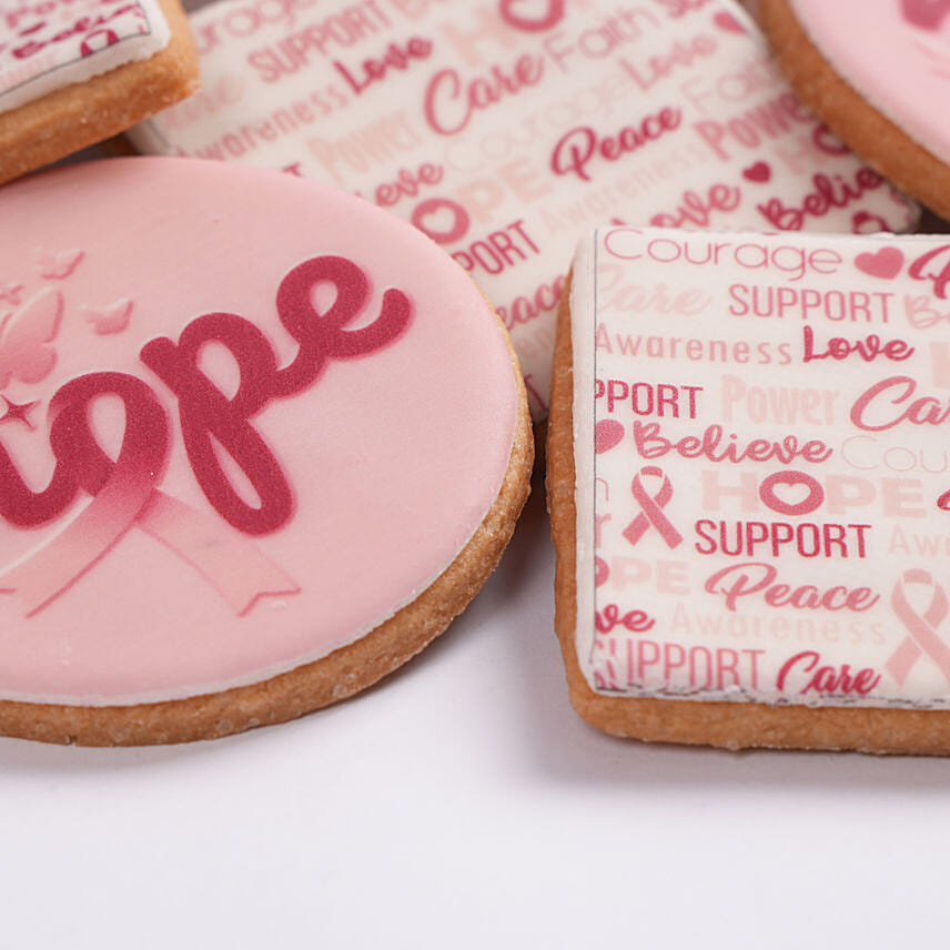 Order Pink Hope Cookies Online | Same-Day Delivery UAE - Fnp.ae
