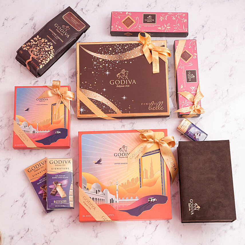 Order Godiva Luxury Hamper Large Online | Same-Day Delivery UAE - Fnp.ae