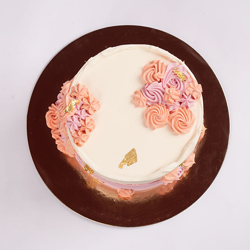 Online Pastel Elegance Retirement Chocolate Cake Gift Delivery in UAE - FNP