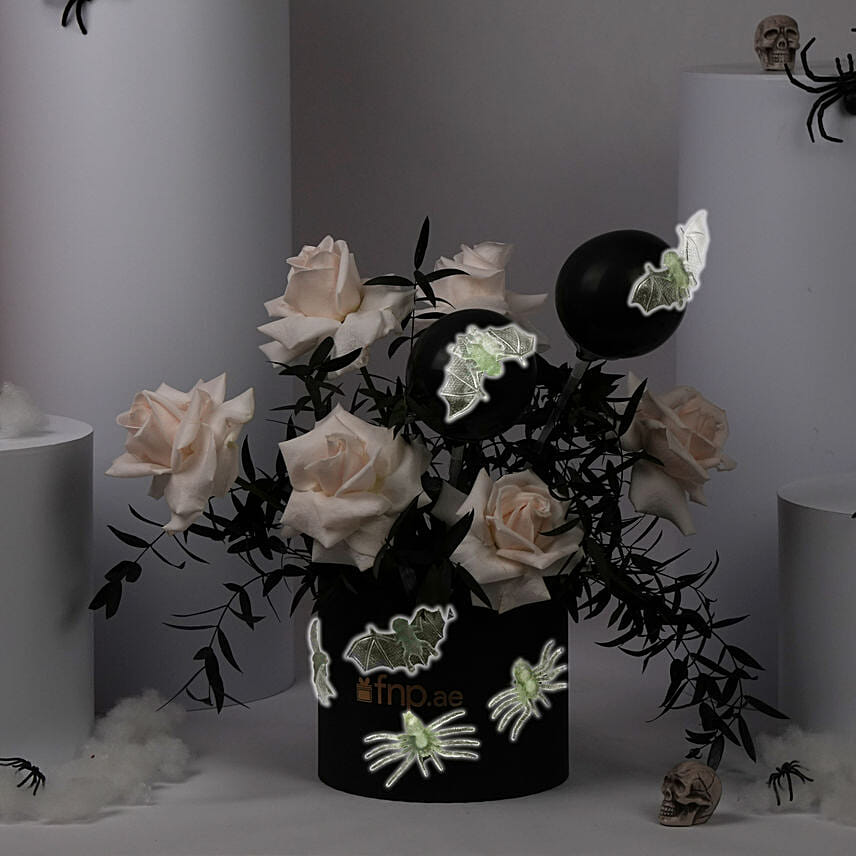 Order Black Box Flowers For Halloween Online | Same-Day Delivery UAE ...