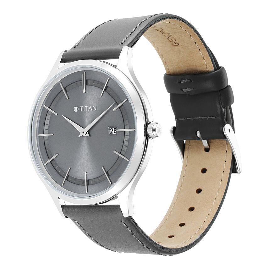 Order Titan Classique Slimline Watch N Flowers For Him Online | Same ...