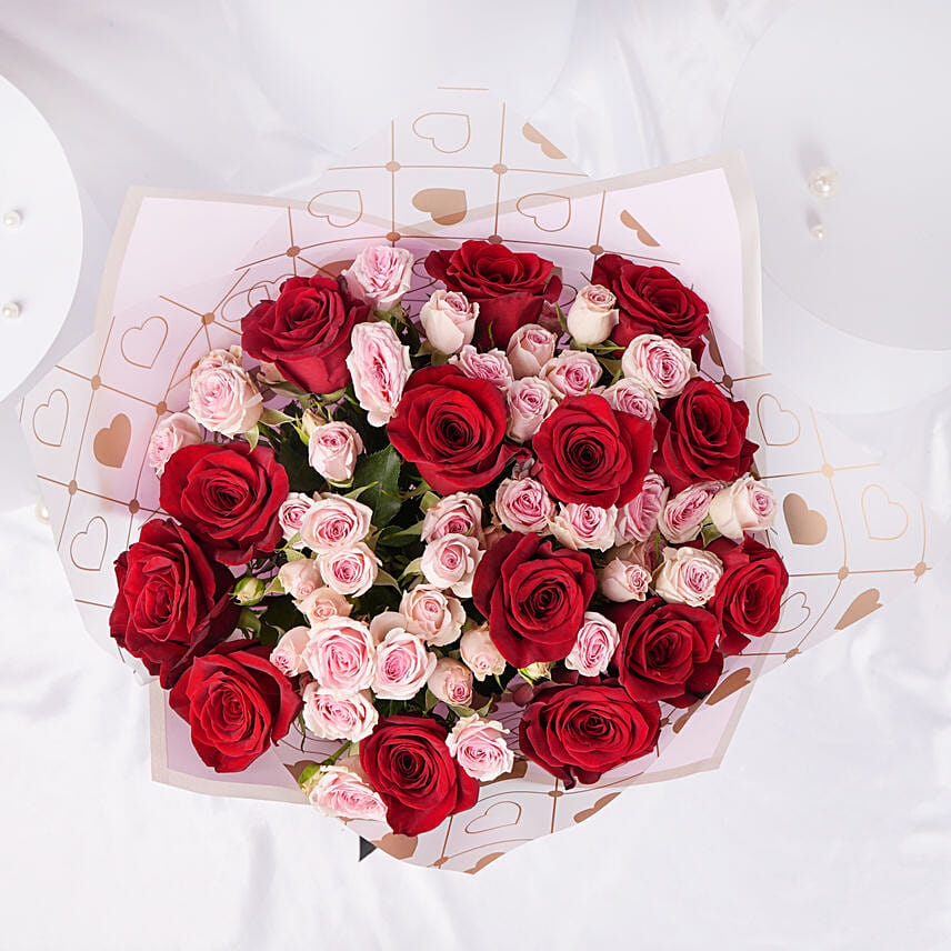 Order Eternal Love Roses Bouquet Online | Same-Day Delivery UAE - Fnp.ae