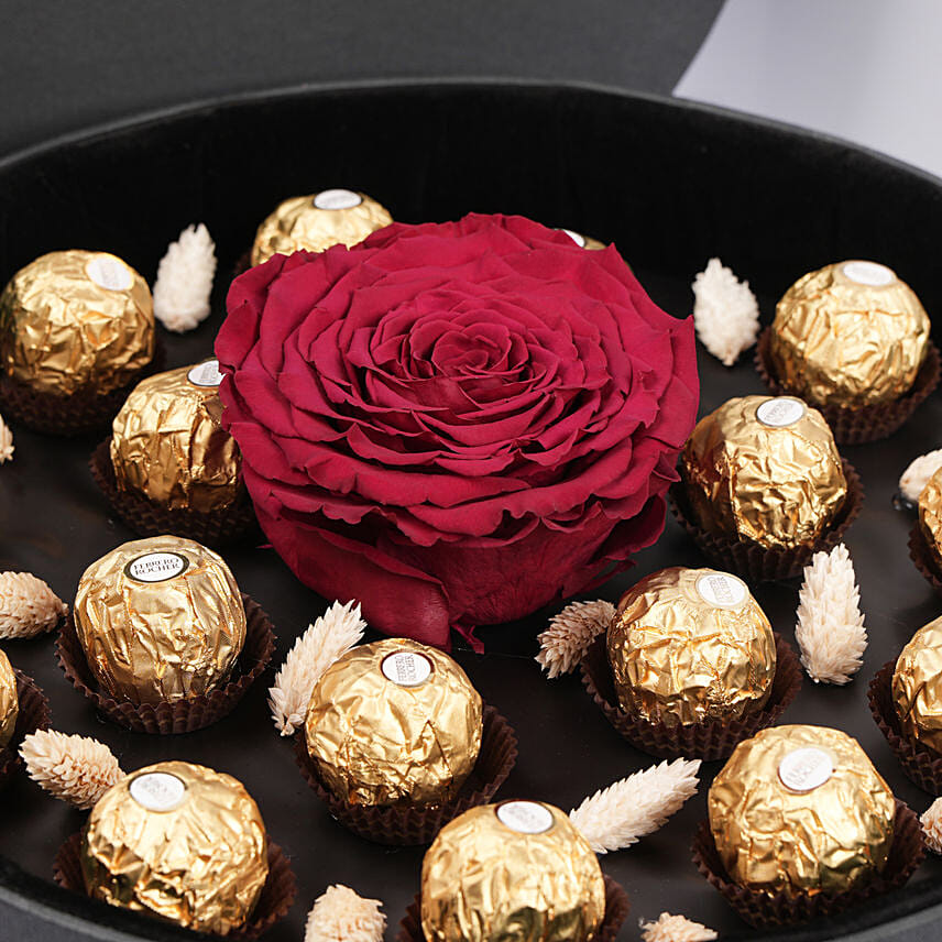 Online Large Red Forever Rose Gift Delivery in UAE - FNP