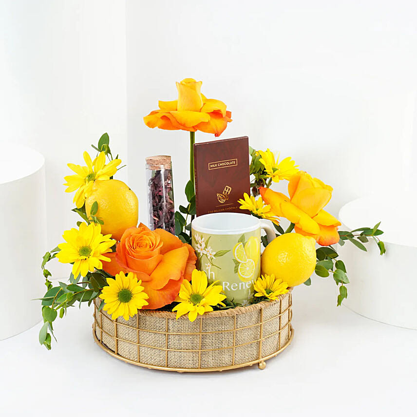 Order Get Well Soon Wishes In A Tray Online | Same-Day Delivery UAE ...