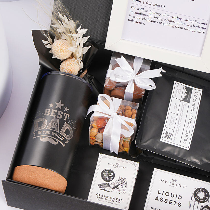 Order Refined N Roasted Dad Hamper Online | Same-Day Delivery UAE - Fnp.ae