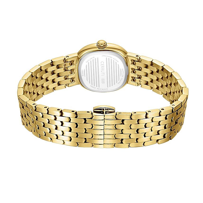 Order Cerruti 1881 Rose Gold Green Mop Watch For Her Online | Same-Day ...