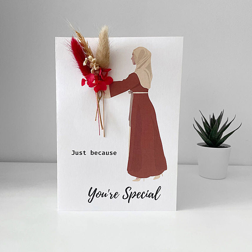 Order You're Special Traditional Female Arab Card Online | Same-Day ...