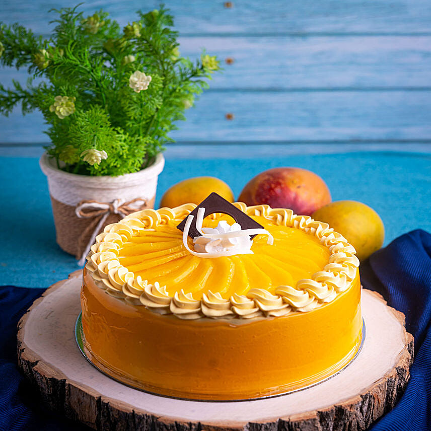Online Mango Season Cake Half Kg Gift Delivery in Oman - Fnp.ae
