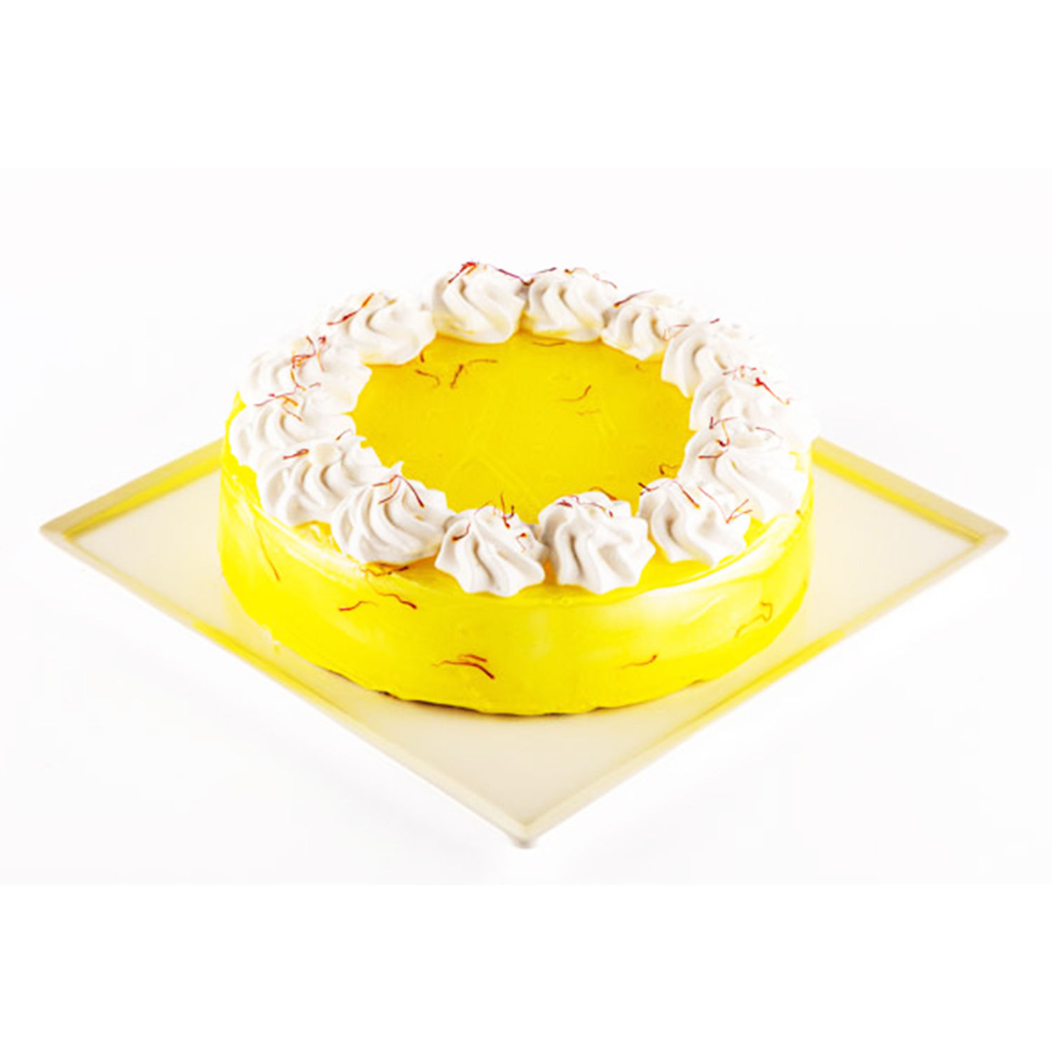 Online Saffron Cake Half Kg Gift Delivery in Oman - Fnp.ae