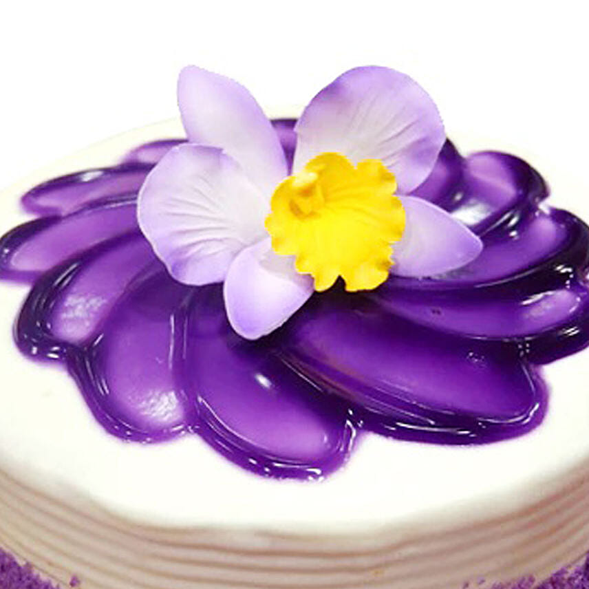 Online Ube Bloom Cake Gift Delivery in Philippines - Fnp.ae