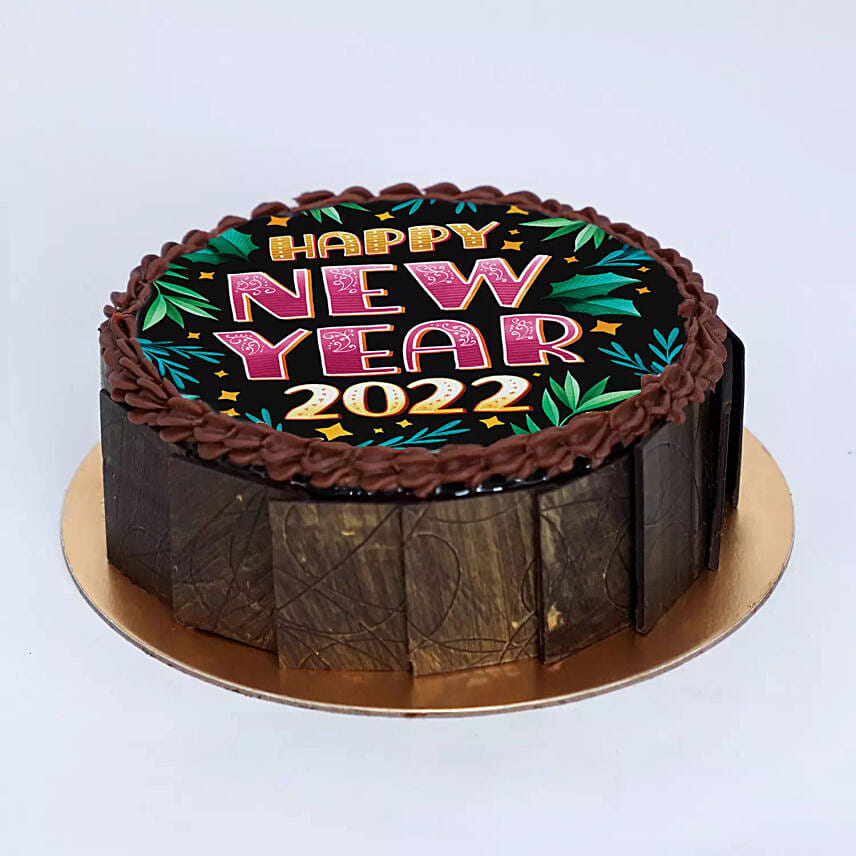 Online A Berry Happy New Year Cake 1 Kg Gift Delivery in Qatar - Fnp.ae