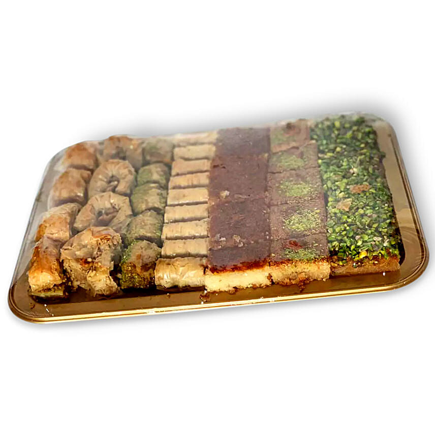 Online Assorted Arabic Sweet Tray Gift Delivery in Qatar - FNP