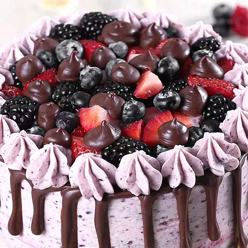 Online Chocolate Berry Delight Half Kg Gift Delivery in Qatar - FNP