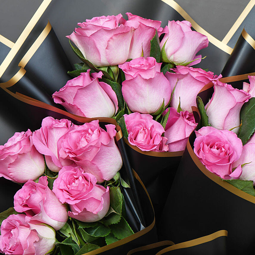 Online Roseate Splendor Rose Gift Delivery in Qatar - FNP