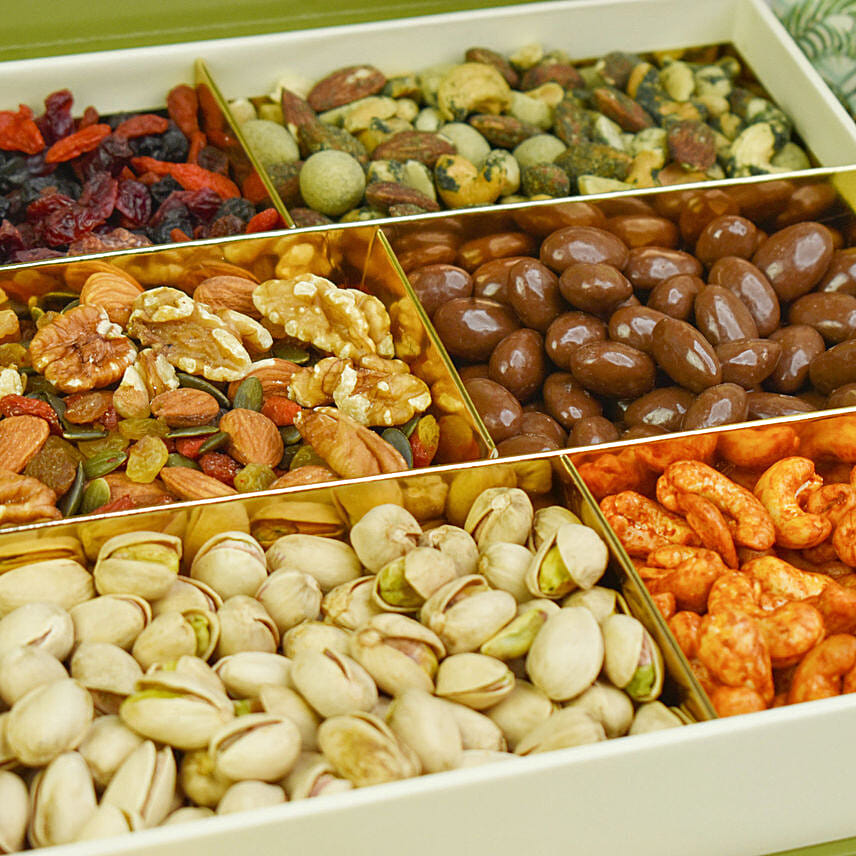Online Dry Fruits and Cherries Box Gift Delivery in Qatar - FNP