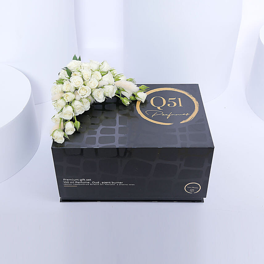 Online Black Incense Burner from Q51 Perfumes Gift Delivery in Qatar - FNP