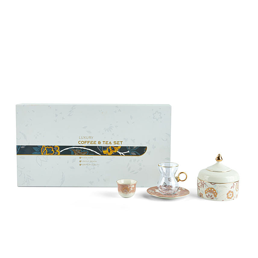 Online Tea Set from Otantik 19pcs Gift Delivery in Qatar - Fnp.ae