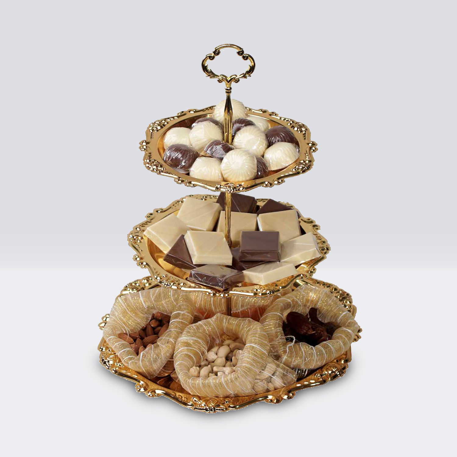 Online Choco & Nuts Delight with Dates Gift Delivery in Qatar - FNP