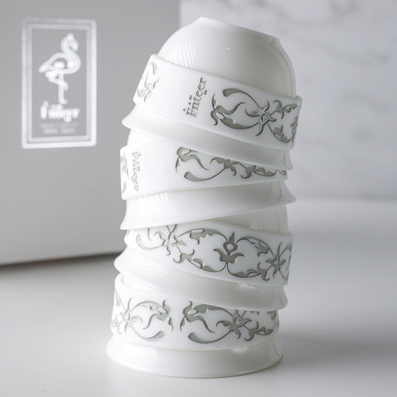 Online Silicone Fenjan Grey Gift Delivery in Qatar - FNP