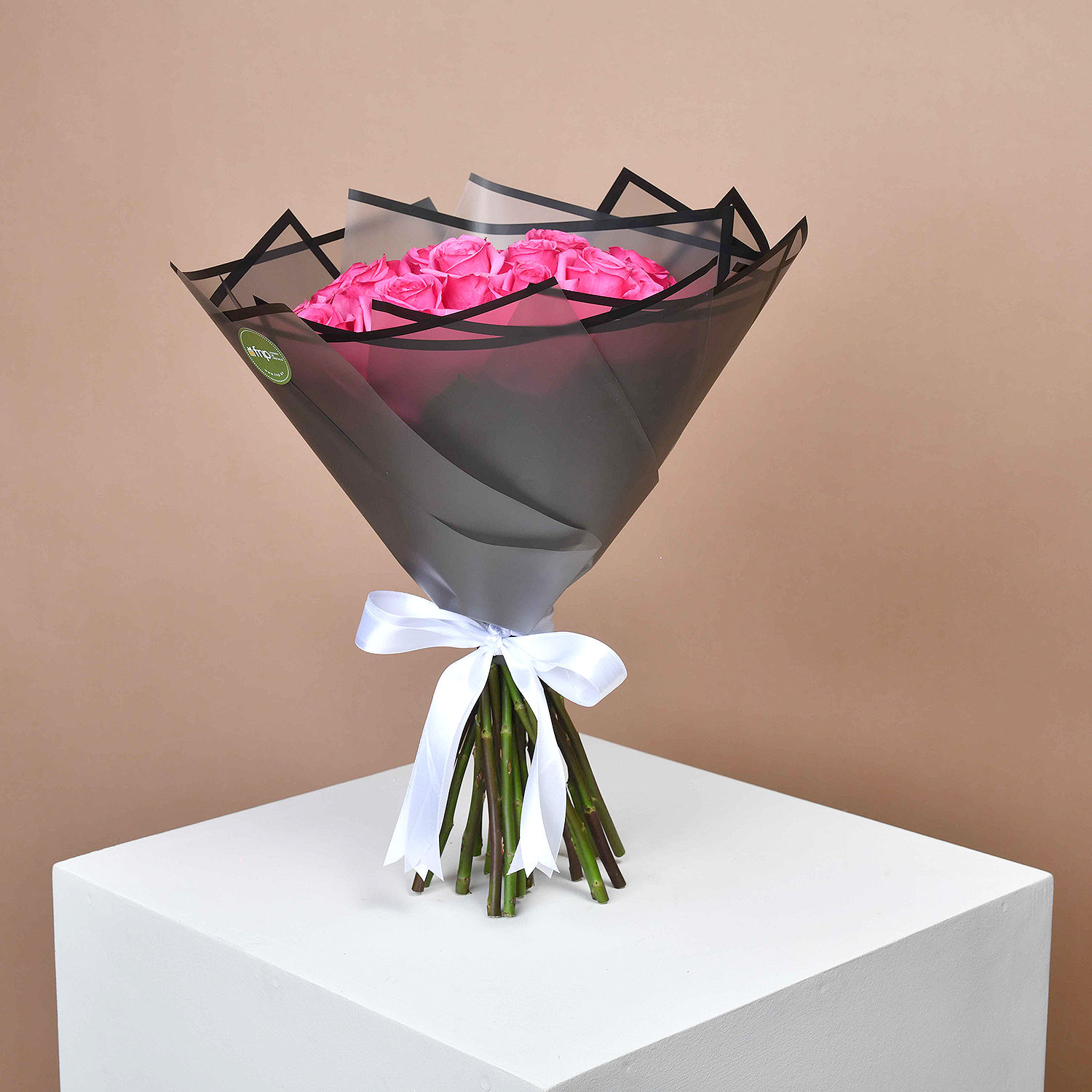 Online Eternal 20 Pink Fresh Roses Bouquet Gift Delivery in Qatar - FNP