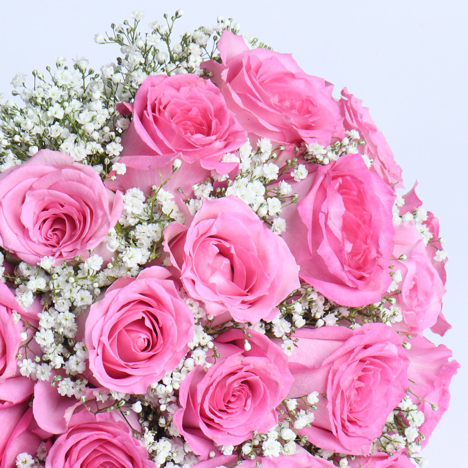Online 25 Pink Roses Bouquet Gift Delivery in Qatar - FNP