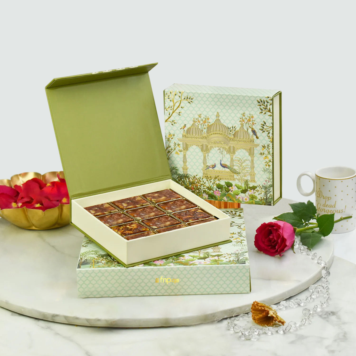 Online Anjeer Sweet Box Gift Delivery in Qatar - FNP