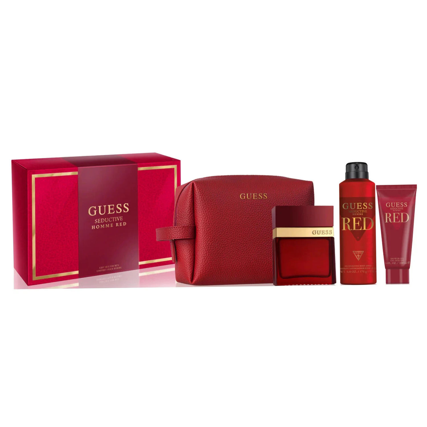 Online Guess Seductive Homme Red Gift Set for Men Gift Delivery in ...