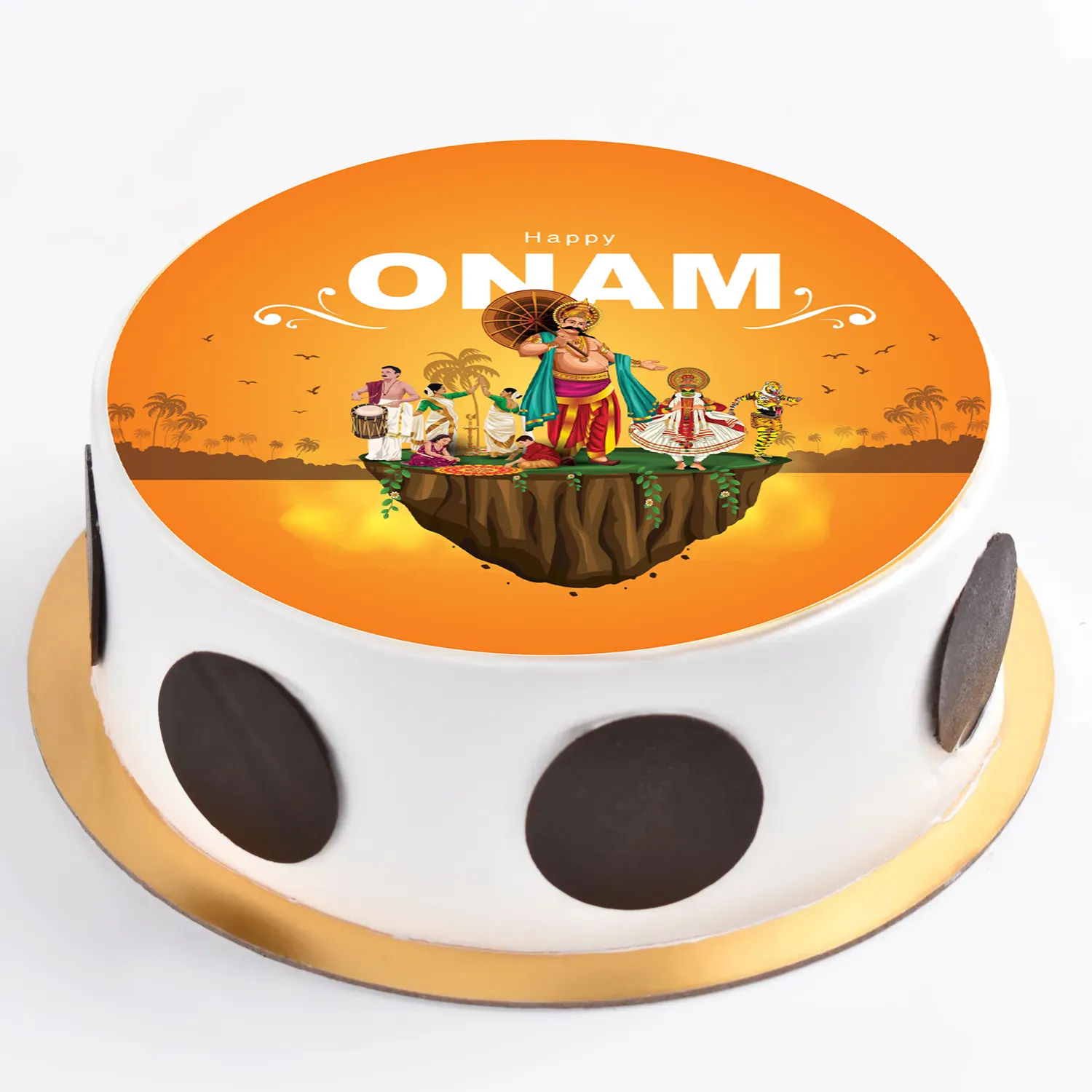 Online Onam Special Chocolate Cake Gift Delivery in Qatar - Fnp.ae