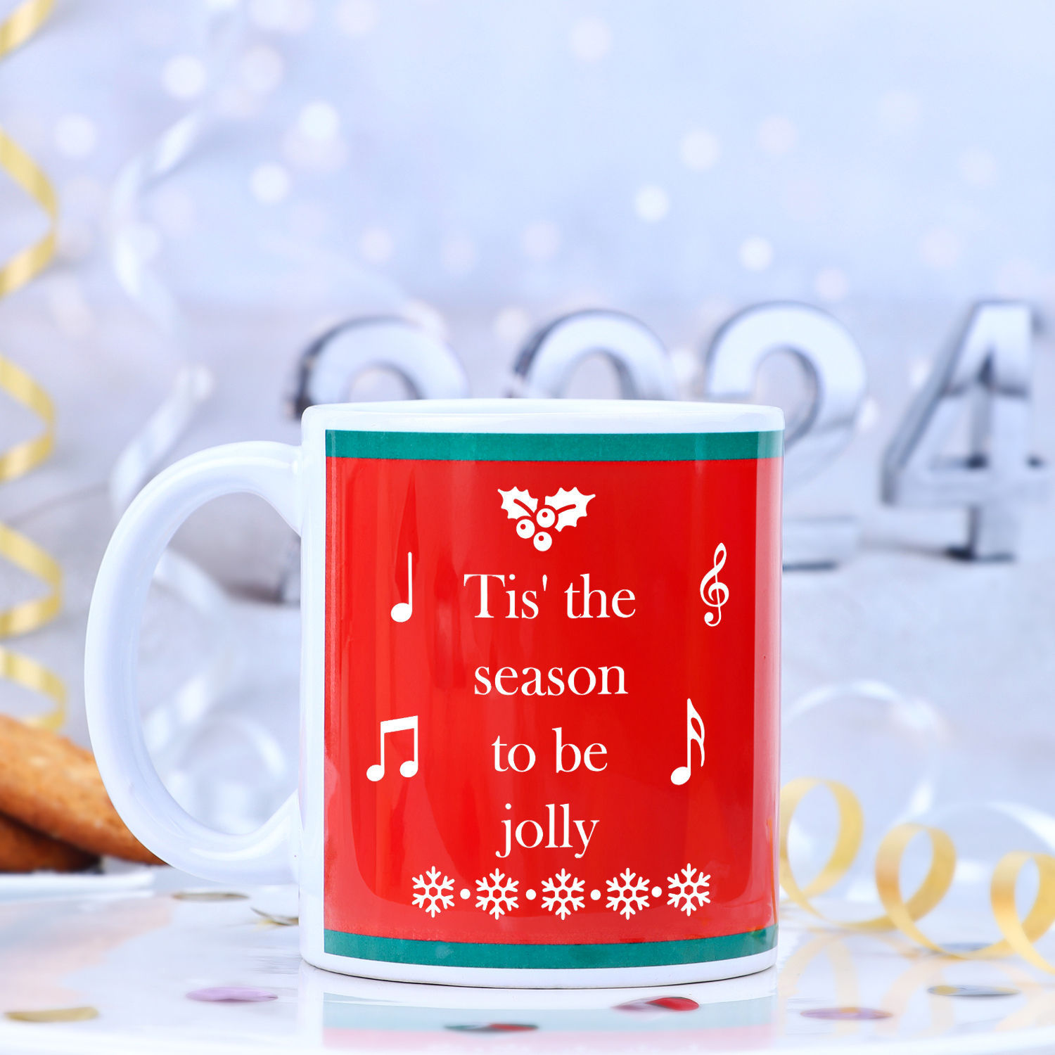 Online Holiday Happiness Mug Gift Delivery in Qatar - FNP