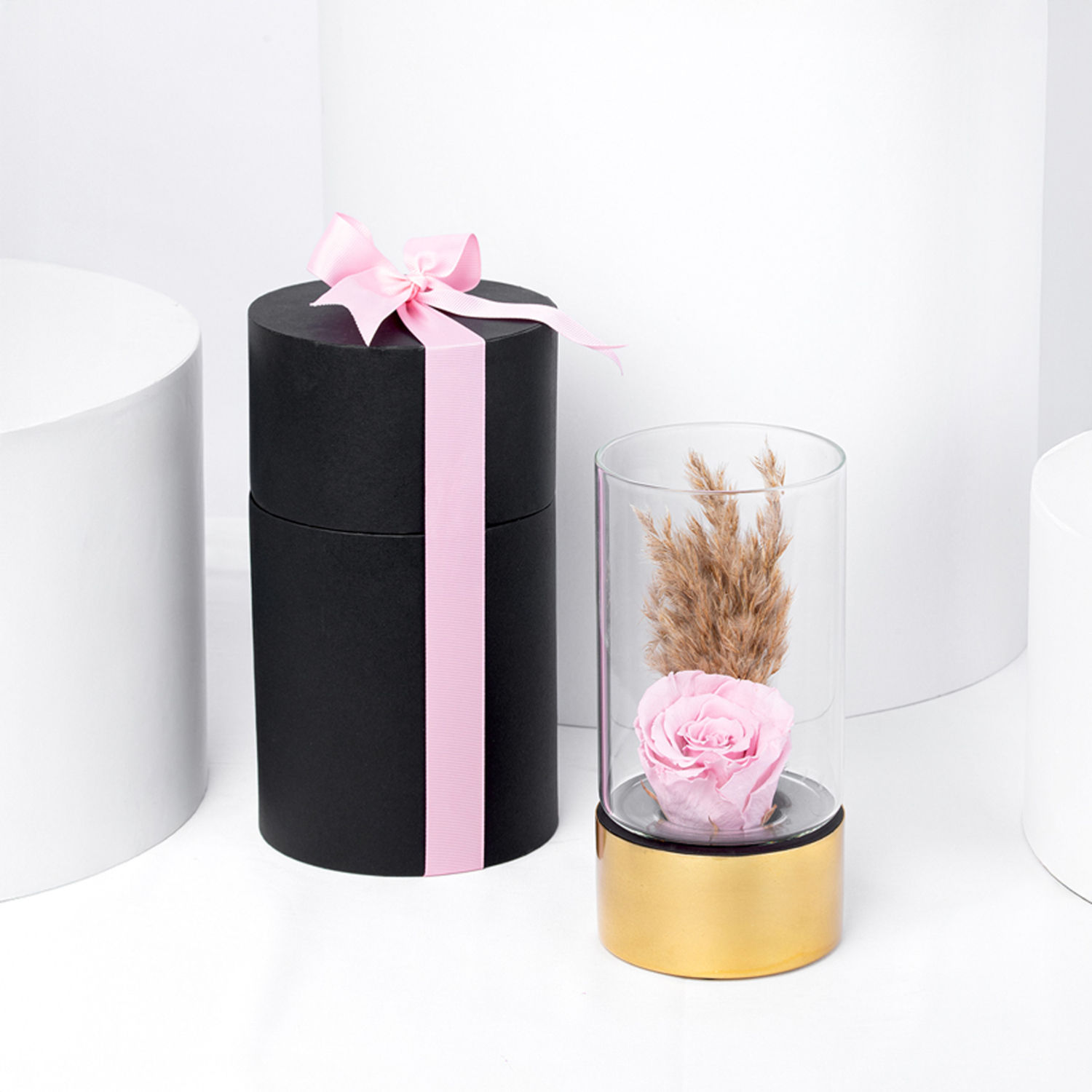Online Forever Pink Rose Bliss Gift Delivery in Qatar - FNP