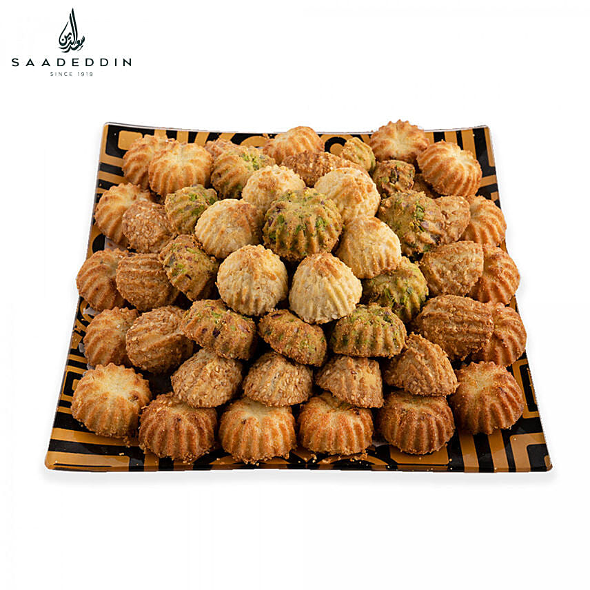 Online Assorted Maamoul Delight 500 Gms Gift Delivery in Saudi-arabia - FNP
