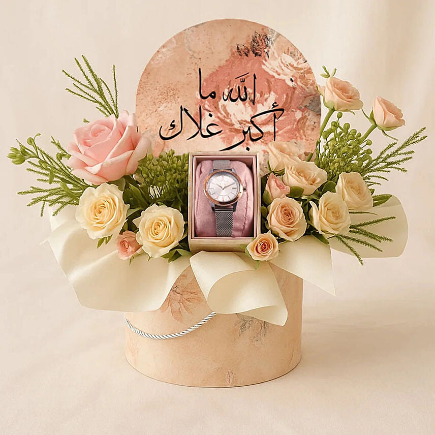 Online Esprit Watch For Her n Roses Box Gift Delivery in Saudi-arabia ...