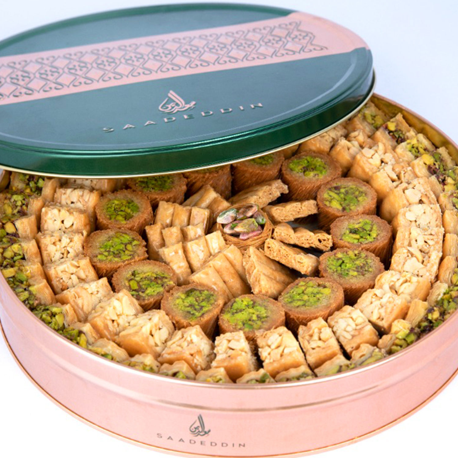 Online Special Round Mix Baklawa Box Gift Delivery in Saudi-arabia - FNP