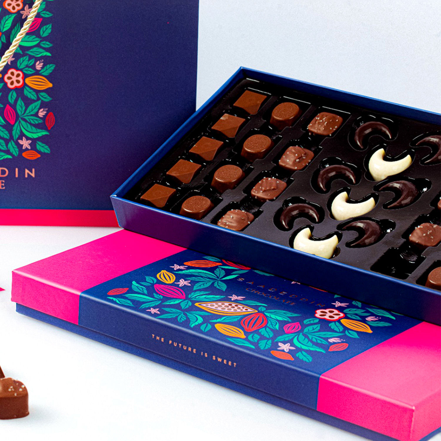 Online Senses Chocolate Box Gift Delivery in Saudi-arabia - FNP