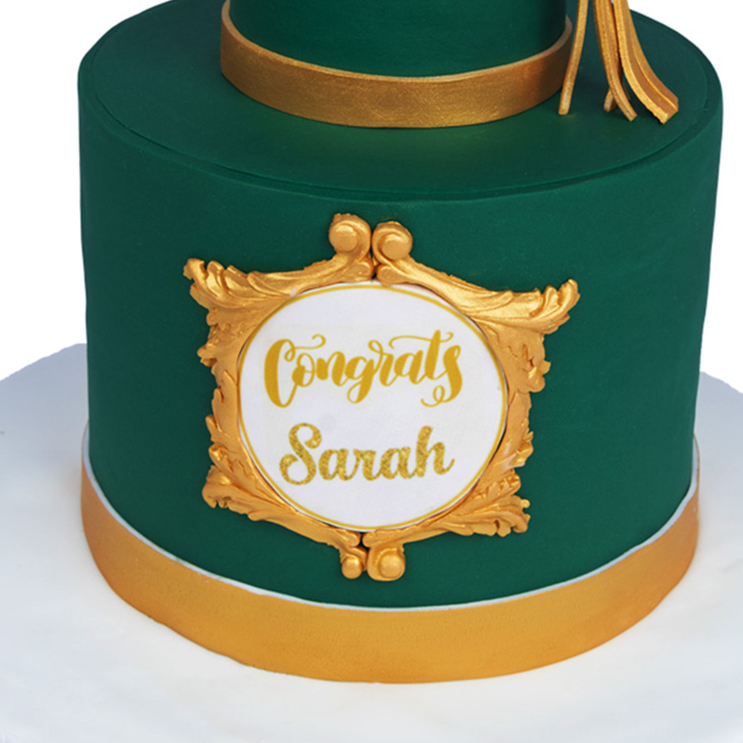 Online Green Hat Chocolate Cake Gift Delivery in Saudi-arabia - Fnp.ae