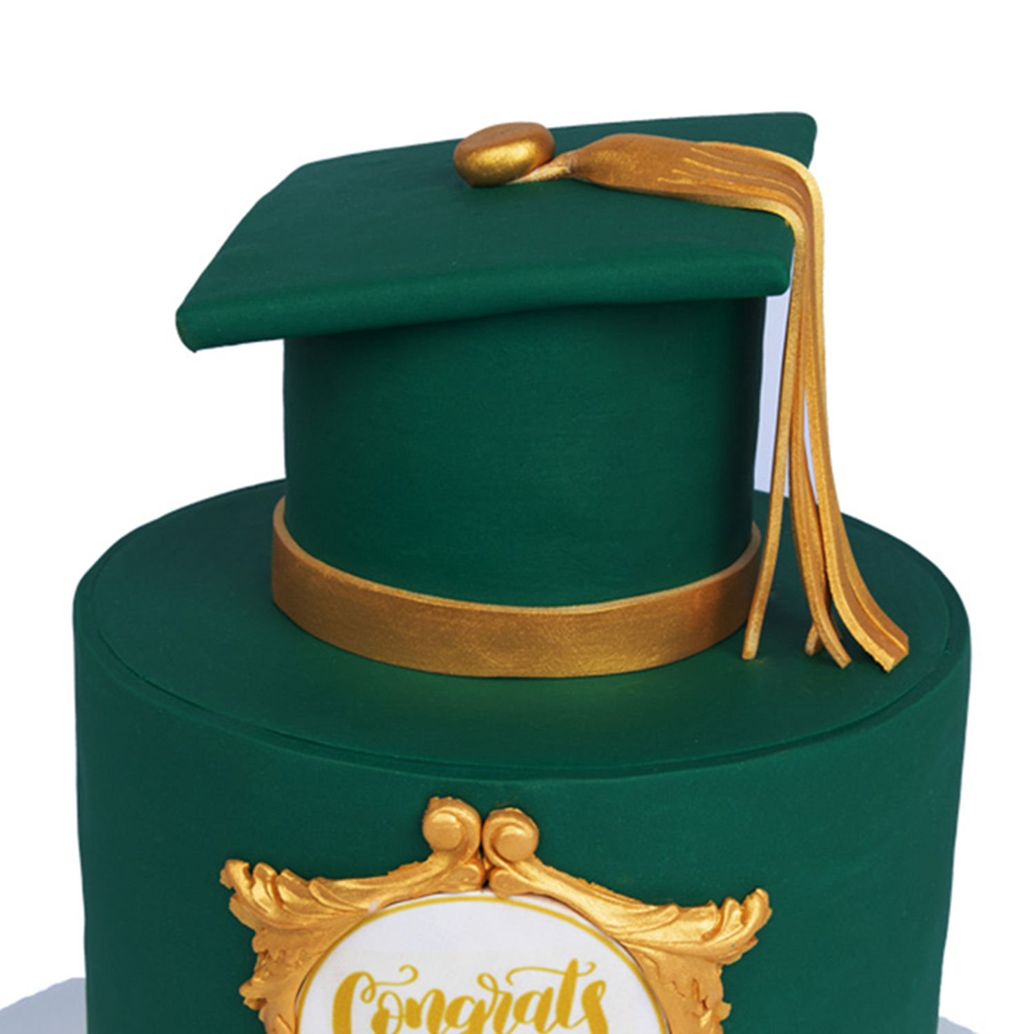 Online Green Hat Chocolate Cake Gift Delivery in Saudi-arabia - FNP