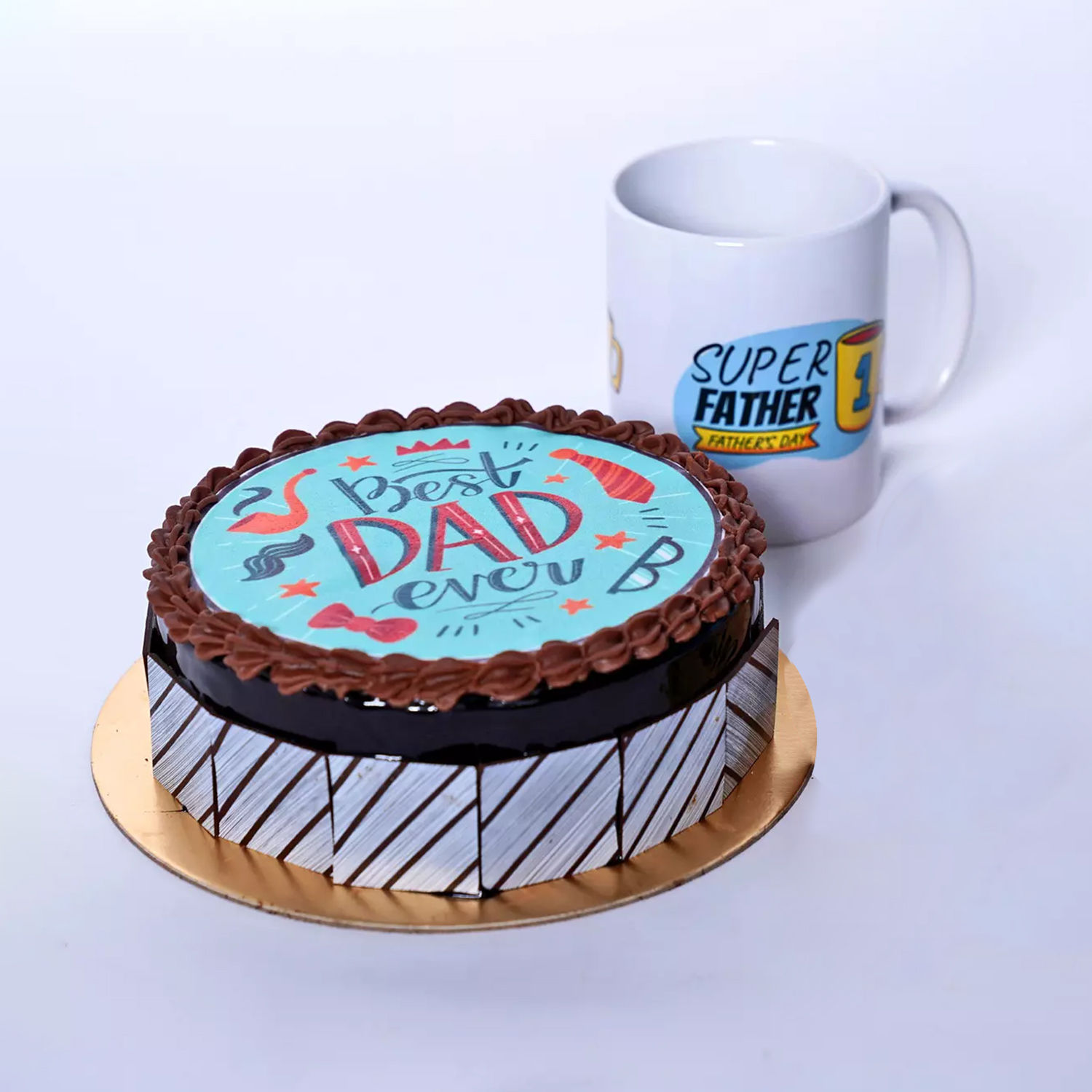 Online Best Dad Cake With Mug Gift Delivery in Saudi-arabia - Fnp.ae