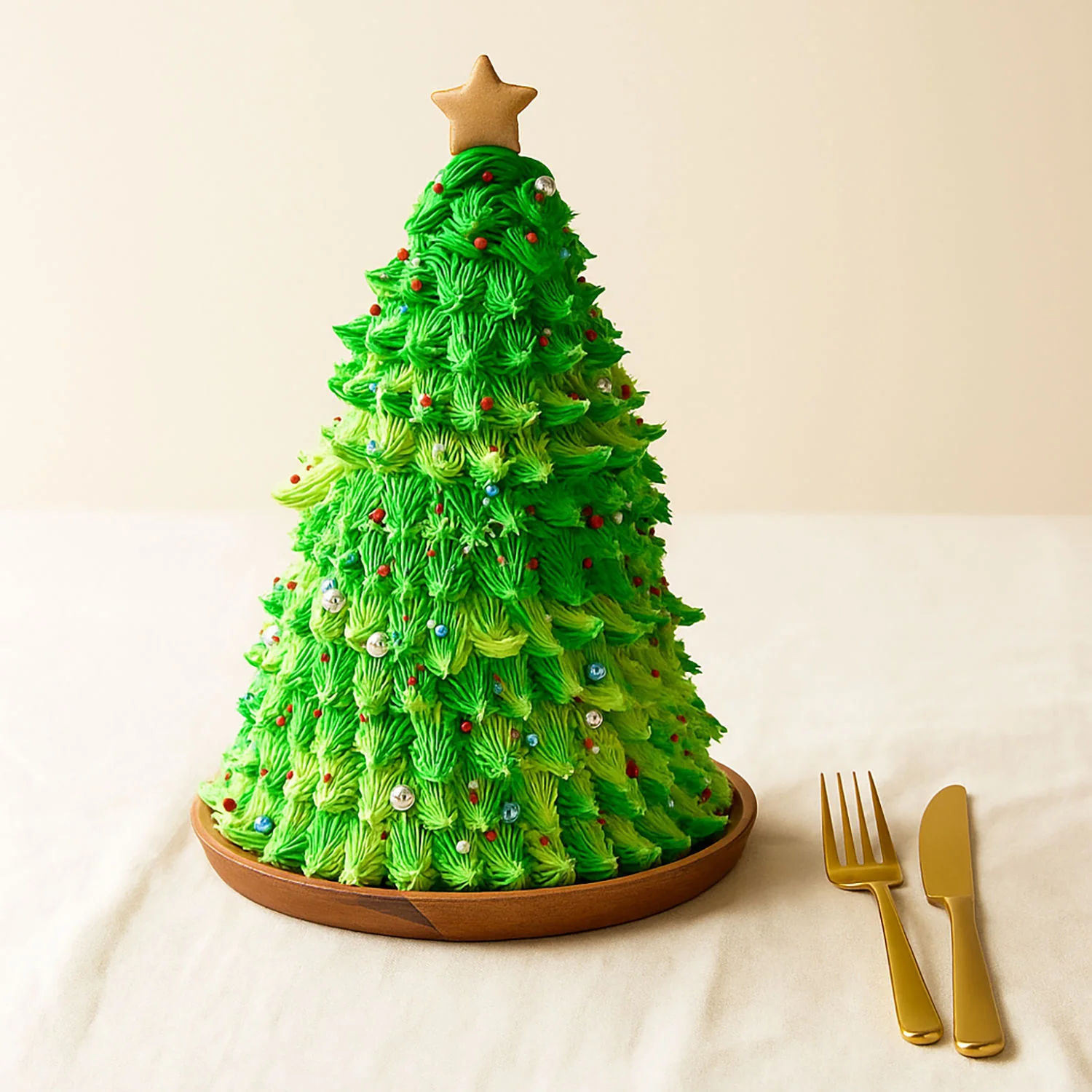 Online Red Velvet Pine Tree Designed Cake Gift Delivery in Saudi-arabia ...