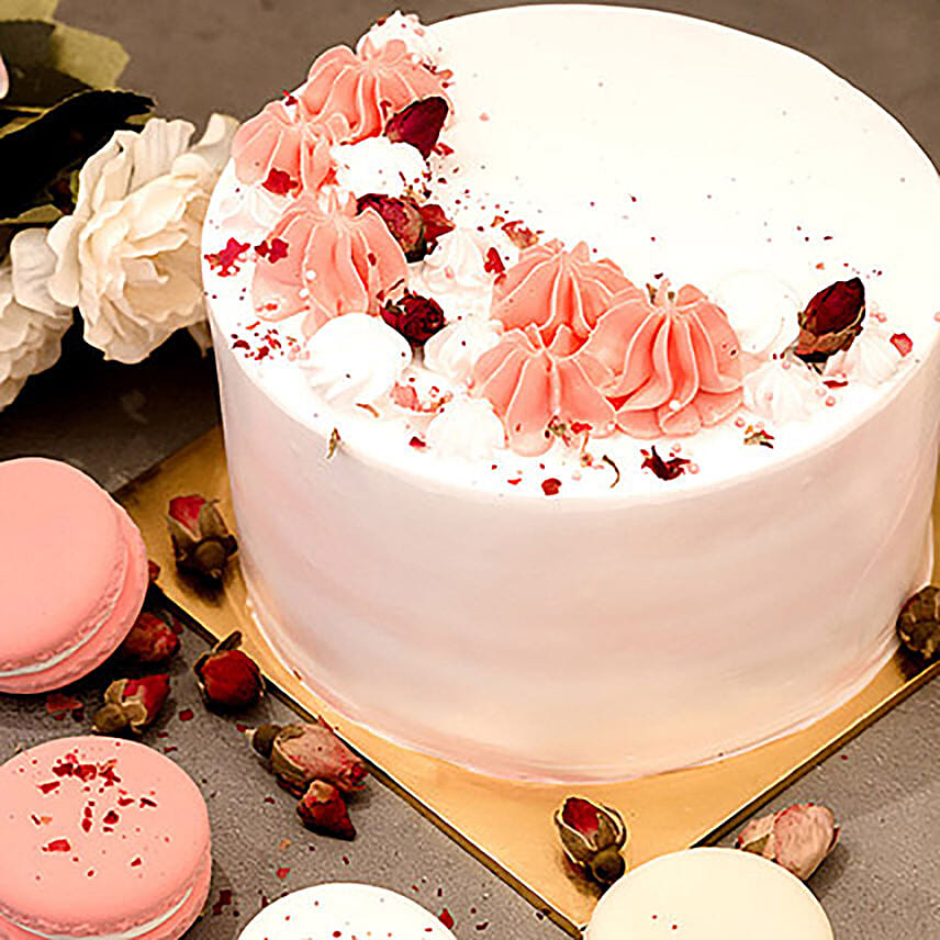 Online 5 Inch Round Red Forest Cake Gift Delivery in Singapore - Fnp.ae