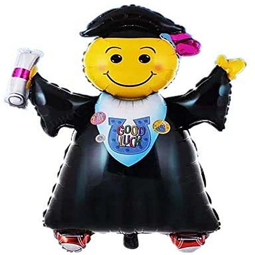 Online Graduation Good Luck Balloon Gift Delivery in Singapore - FNP