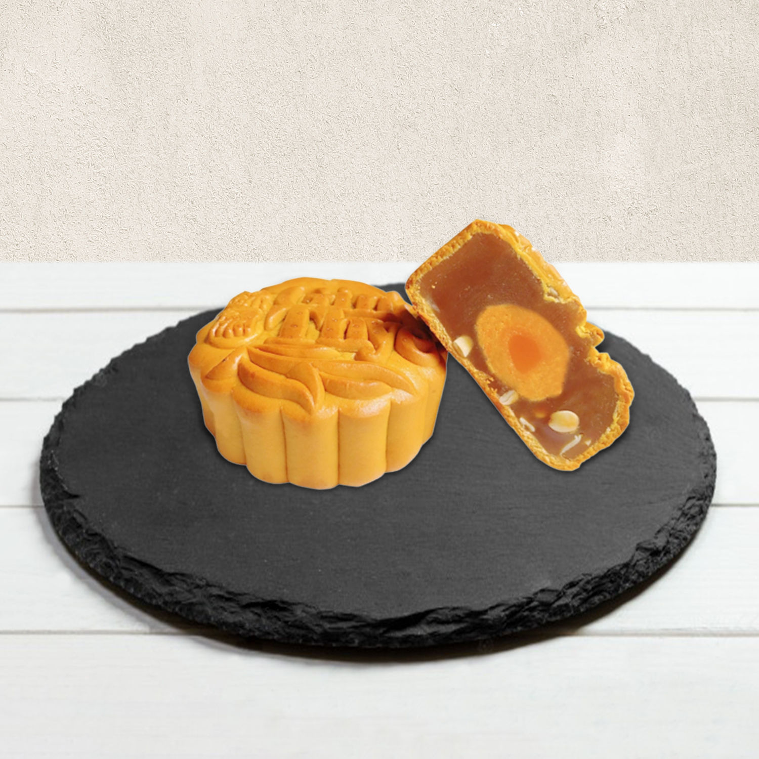 Online Lotus Single Yolk Mooncake Gift Delivery in Singapore - FNP