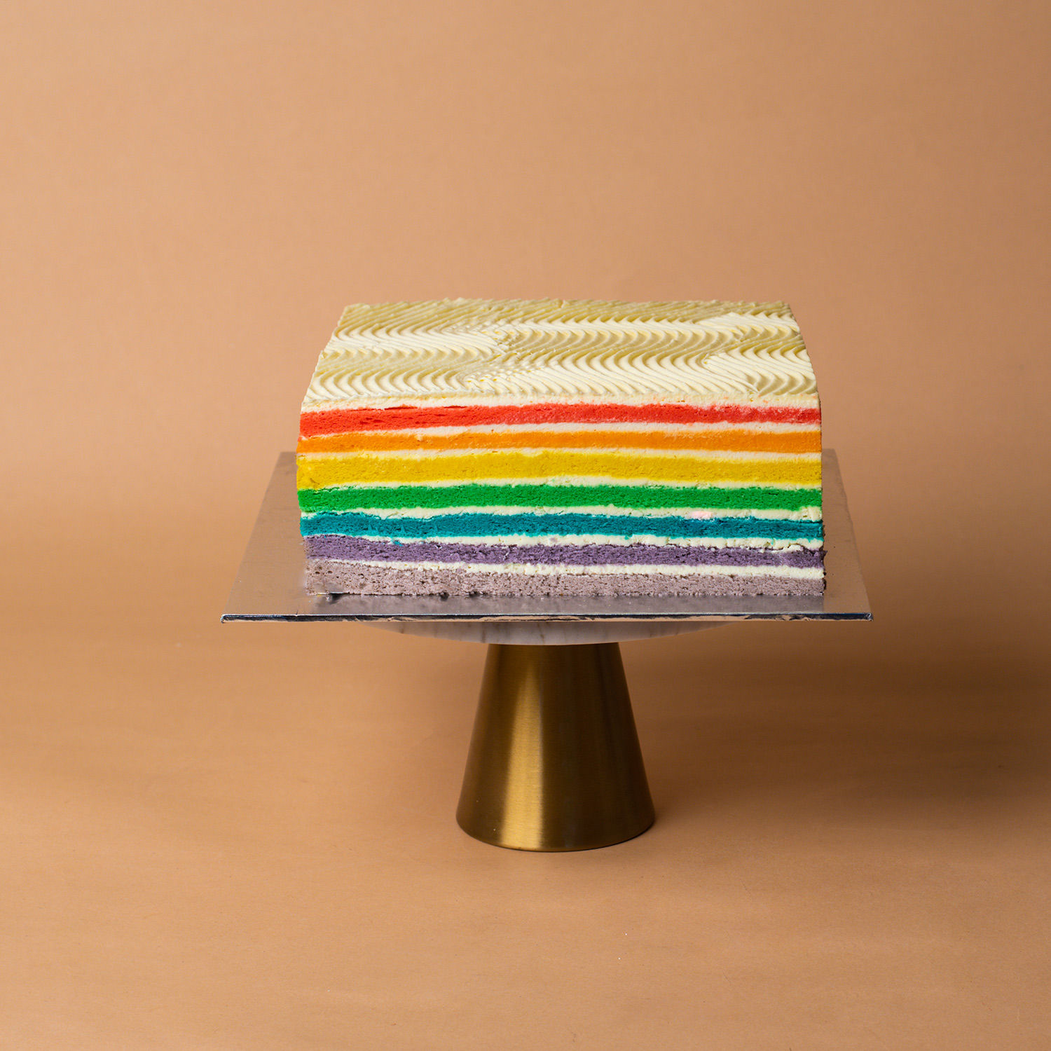Online Rainbow Cream Cheese Cake Gift Delivery in Singapore - FNP