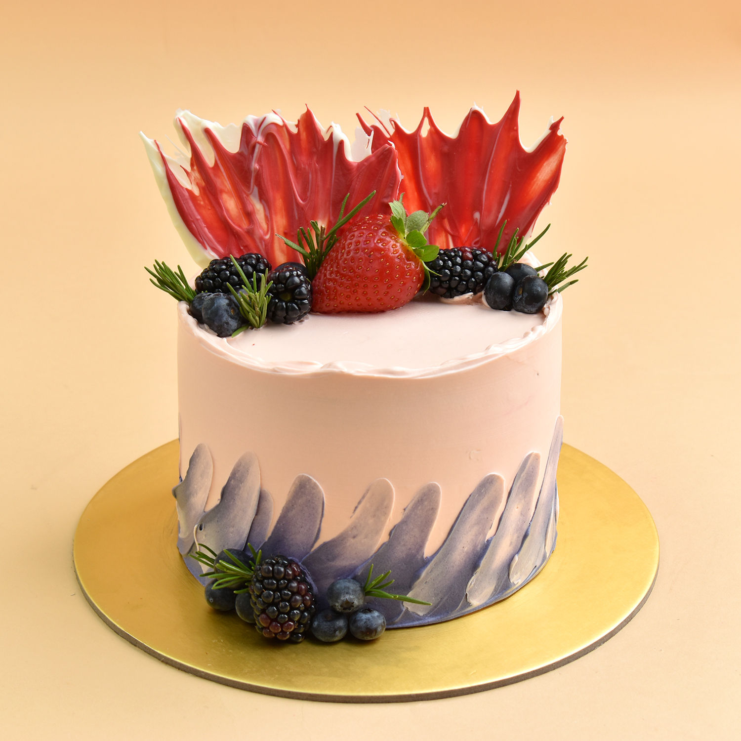 Online Berry designer cake 6 inches Gift Delivery in Singapore - FNP