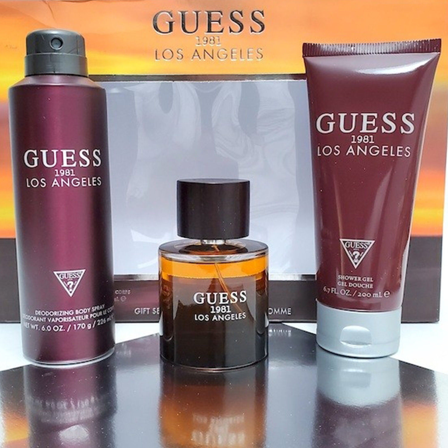 Online Guess Los Angeles Men Gift Set Gift Delivery in Usa - FNP