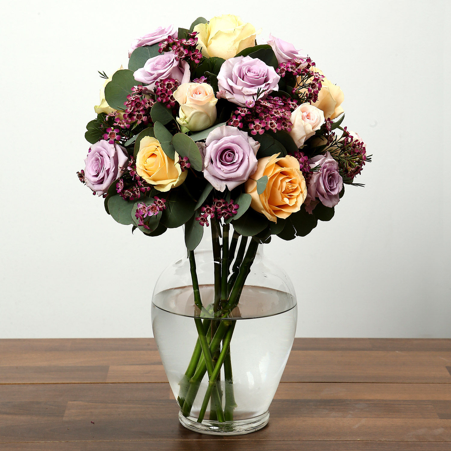 Order Mixed Rose Arrangement and Belgian Chocolate Combo Online | Same ...