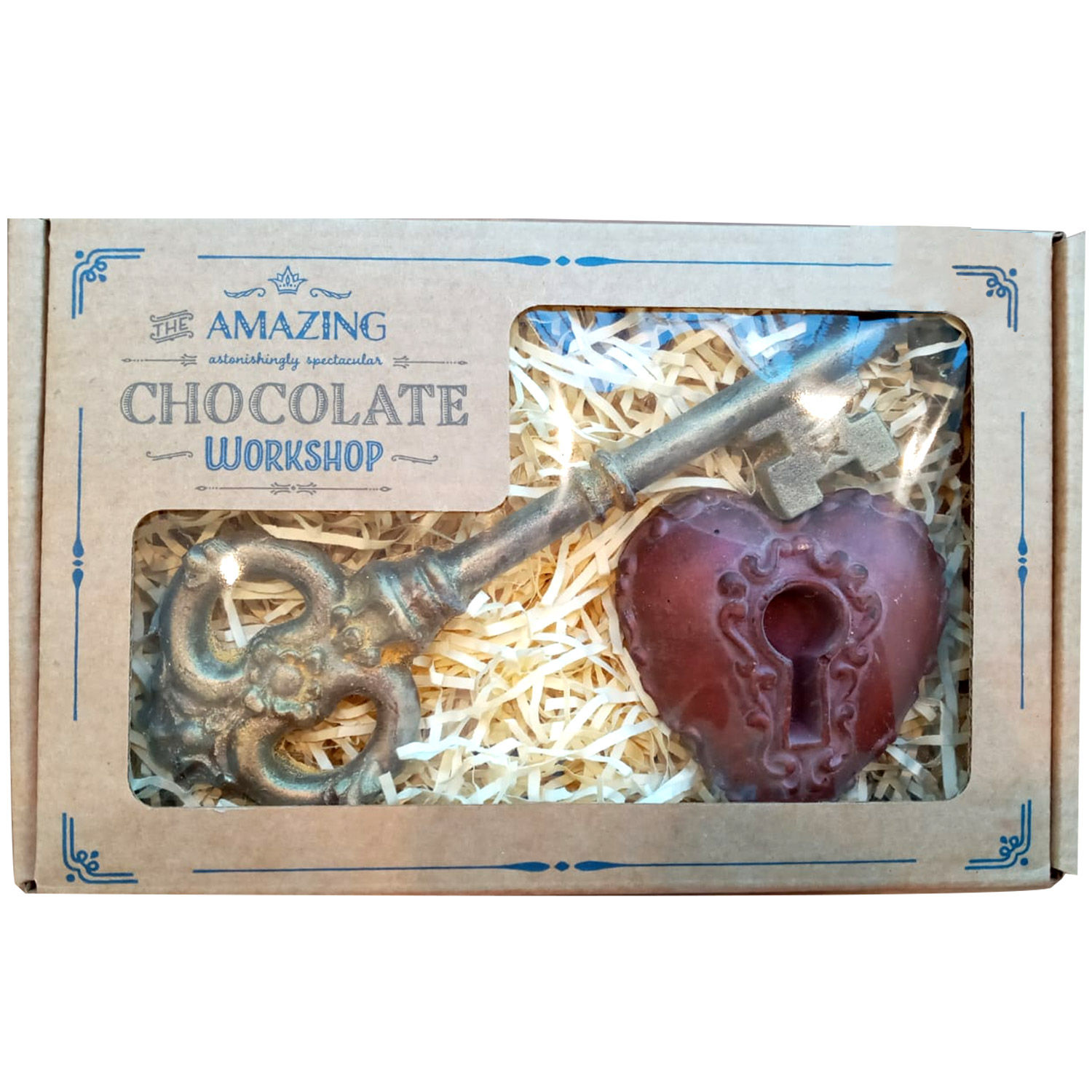 Online Medieval Key and Red Heart Lock Chocolates Gift Delivery in UAE ...